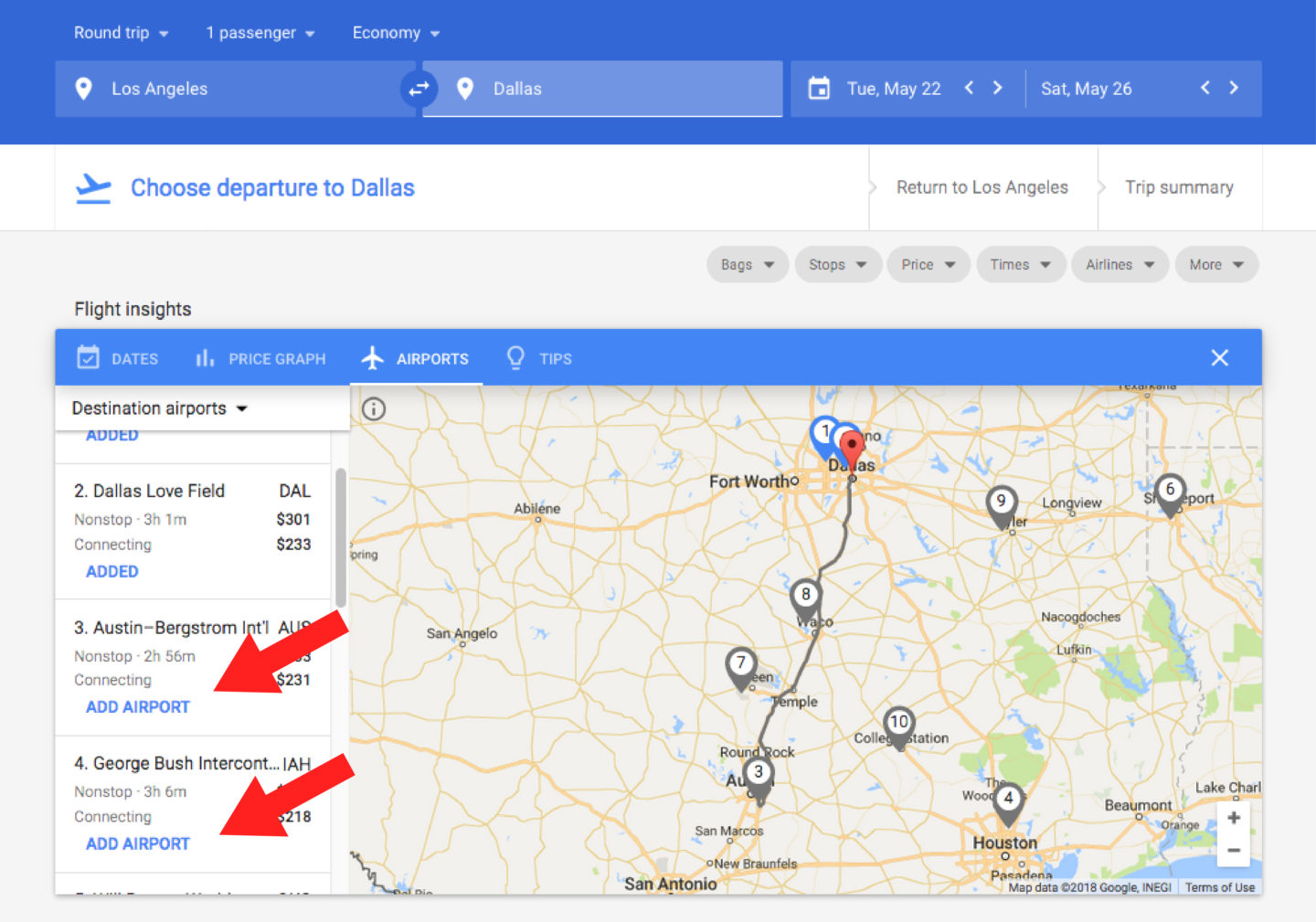 Find The Cheapest Airfare with Google Flights • Go Near Far